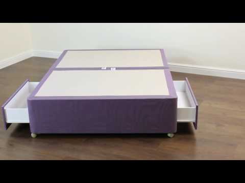 Sweet Dreams Universal Divan Base Double 2 Drawers