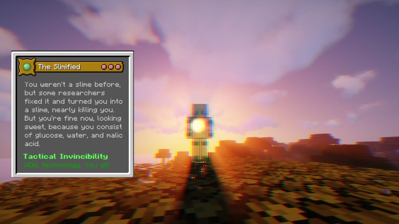 Minecraft Custom Origin Showcase || The Slimified