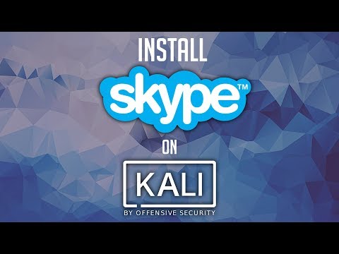 How To: Install Skype on Kali Linux