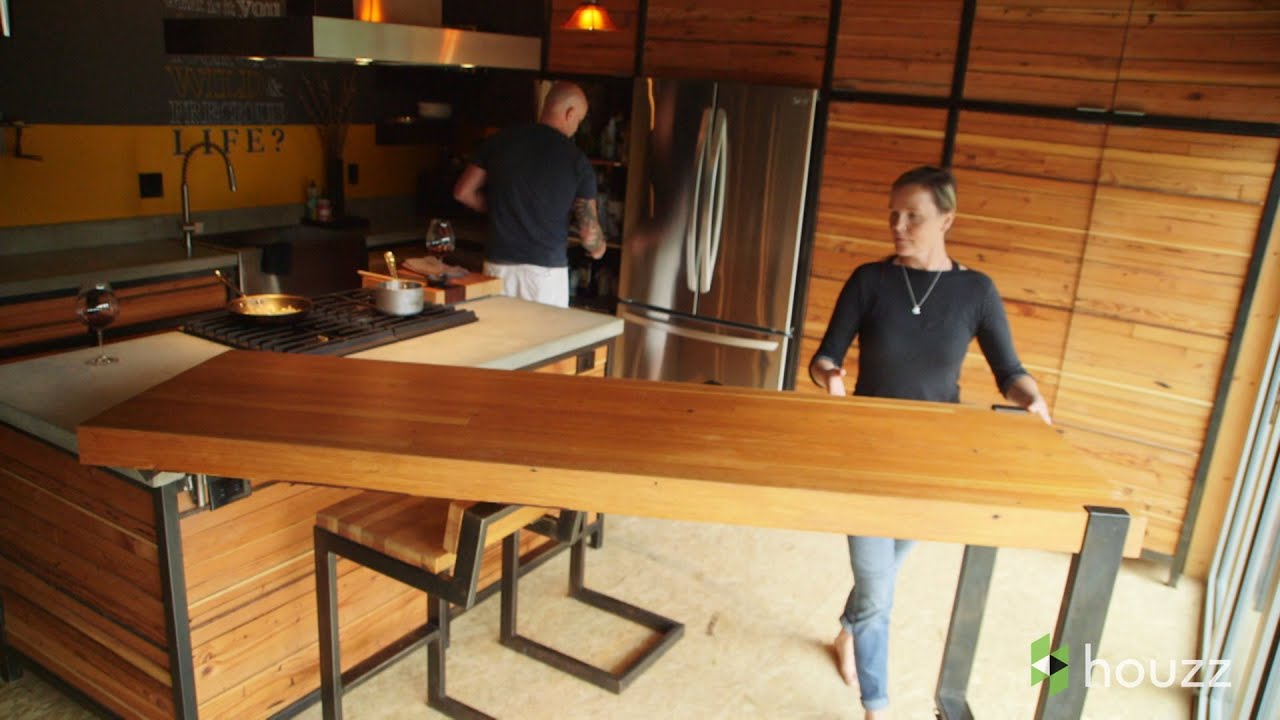 A Couple’s Garage Becomes Their Chic New Home