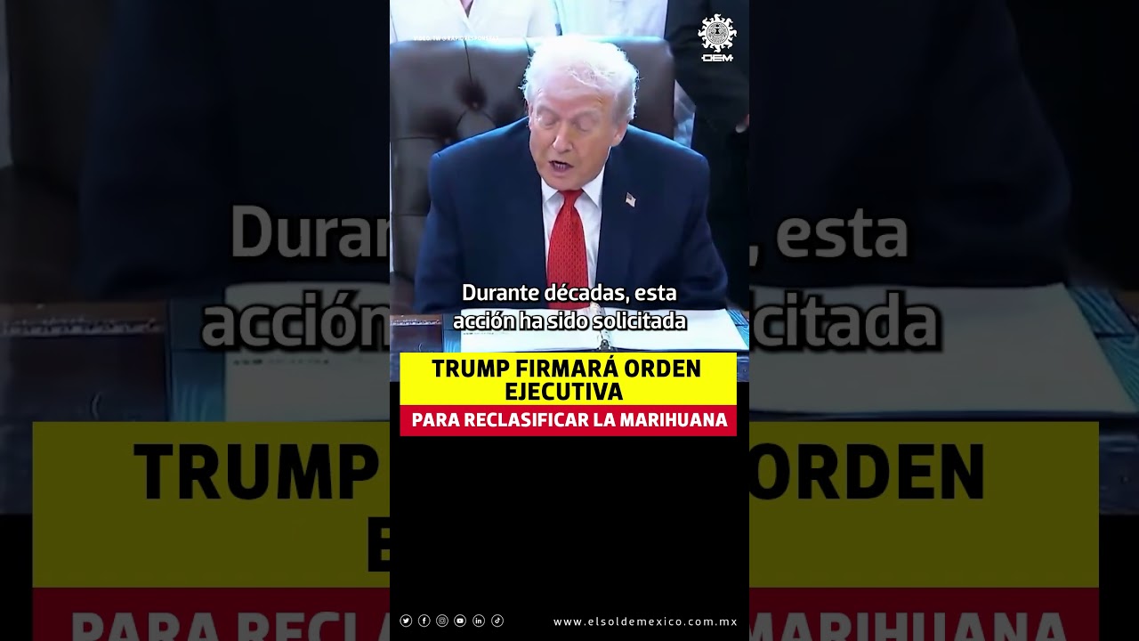 Trump firmará orden ejecutiva para reclasificar la marihuana
