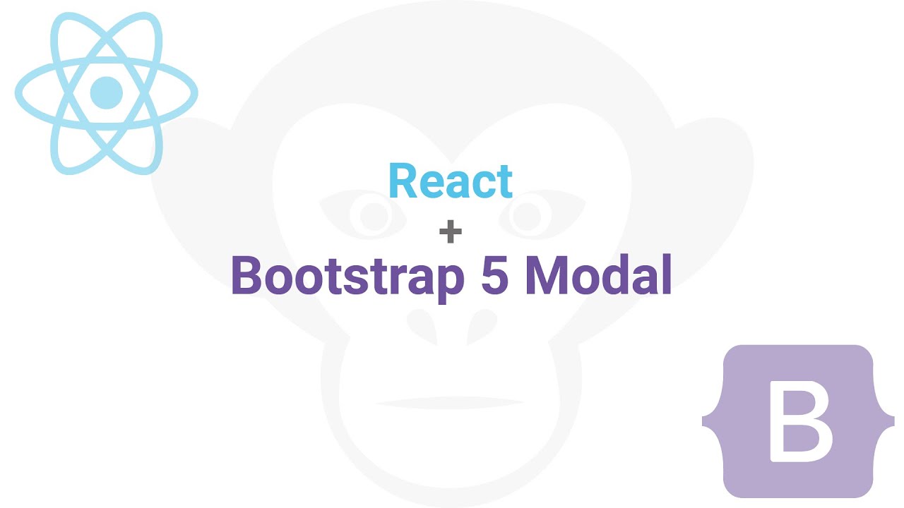 How to add a Bootstrap 5 Modal component to a React application.