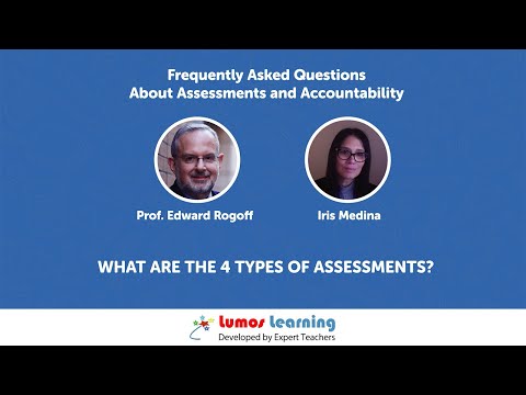 What Are The 4 Types Of Assessments?