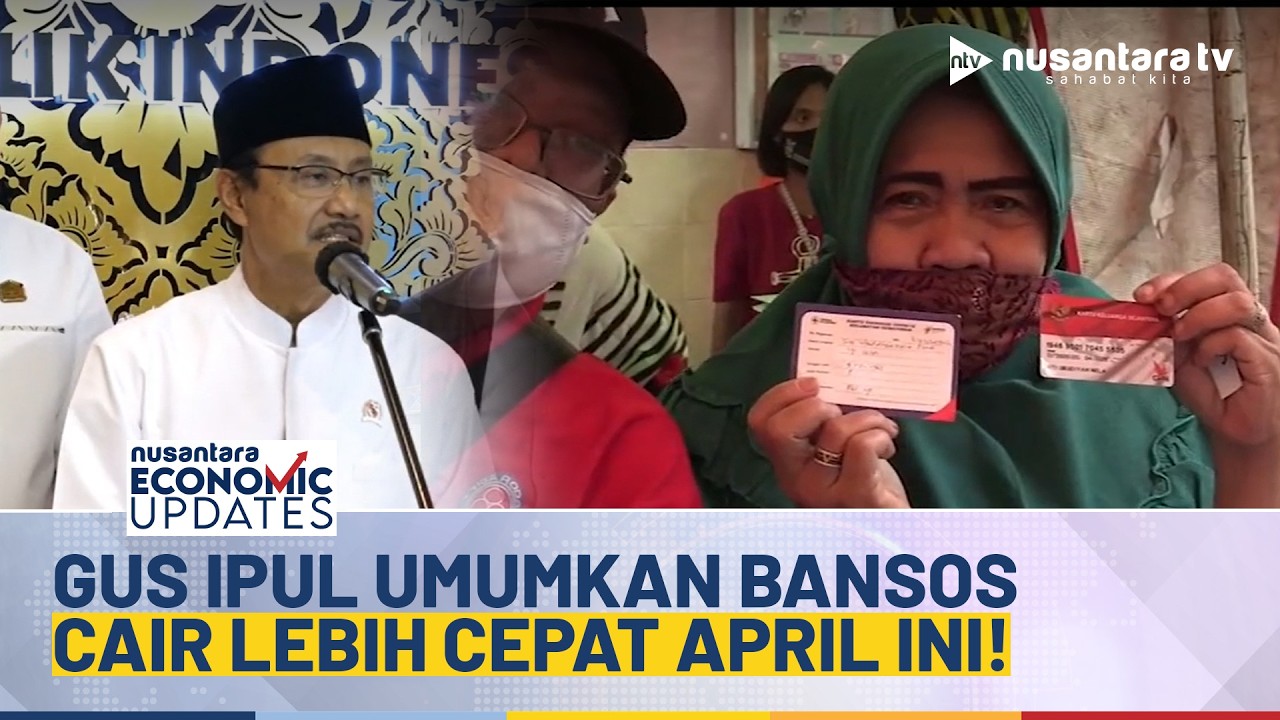 Mensos Gus Ipul: Bansos PKH dan BPNT Cair Pekan Kedua April 2026 | NEU