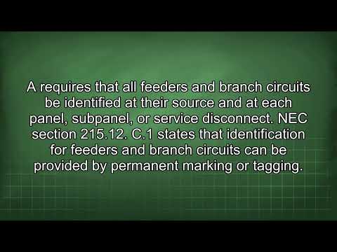 NEC Power Source Identification Requirements Explained