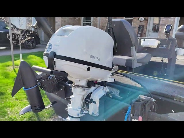 BASS BOAT STYLE CUSTOM JON BOAT! 2023 5HP propane outboard ...