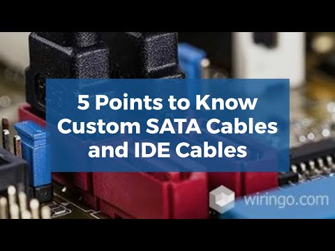5 Points to Know Custom SATA Cables and IDE Cables