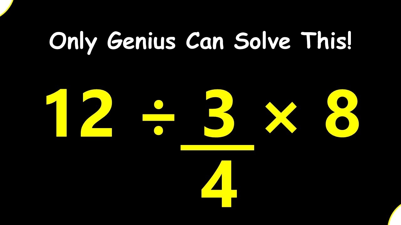 Only 20% Get This Math Problem Right!