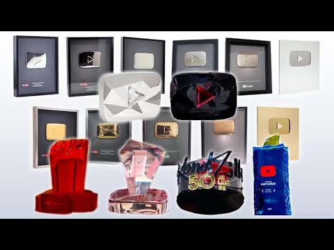 Youtube All Play Buttons 2024