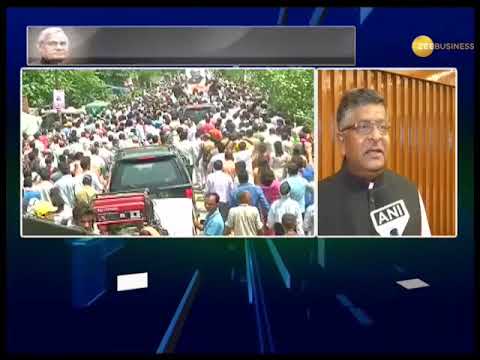 Atalji's teachings are milestone for us: Ravi Shankar Prasad