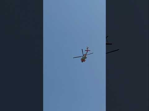 Kitty Hawk, North Carolina Coastguard Low Fly-by