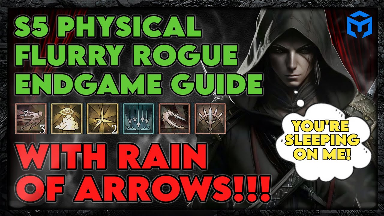 Flurry Rogue Endgame Build Guide Diablo 4 - D4 Maxroll.gg