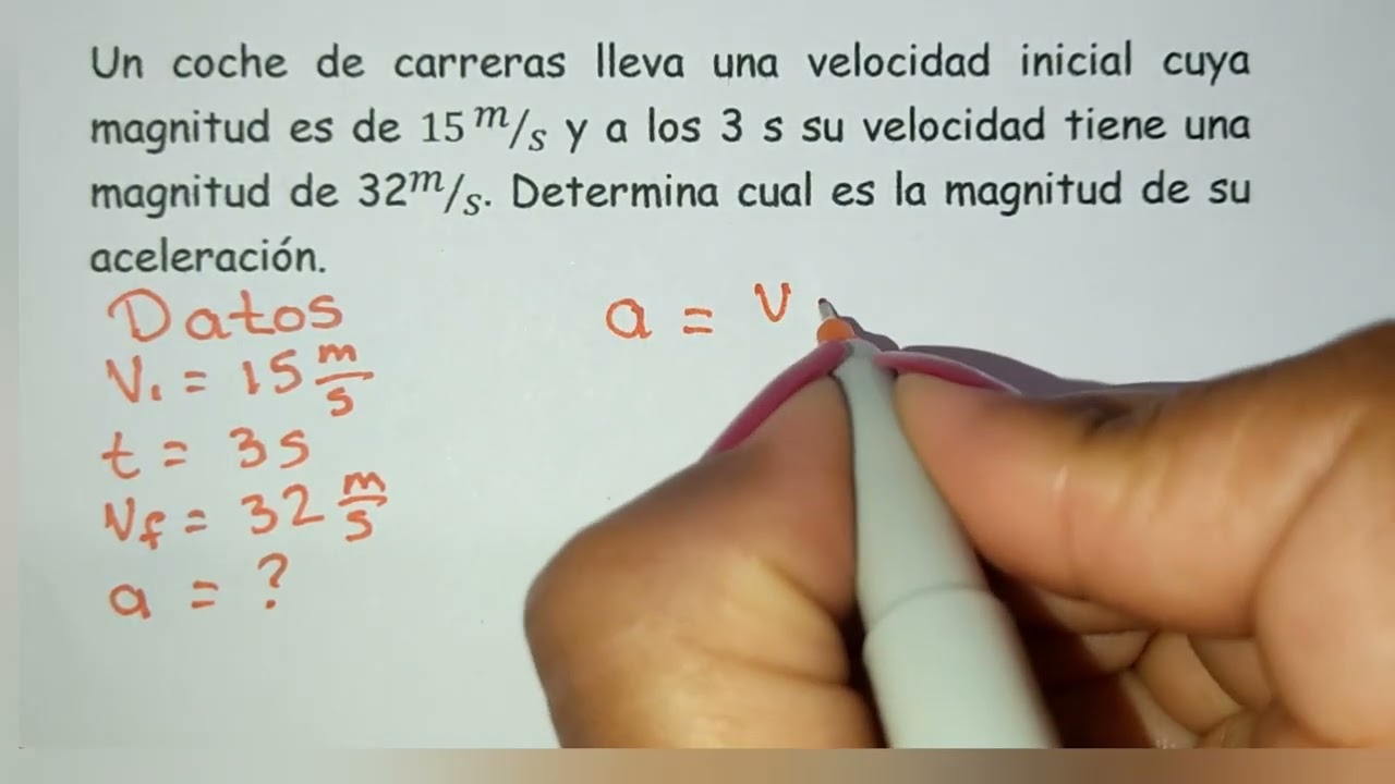Ejercicio de Aceleración 1