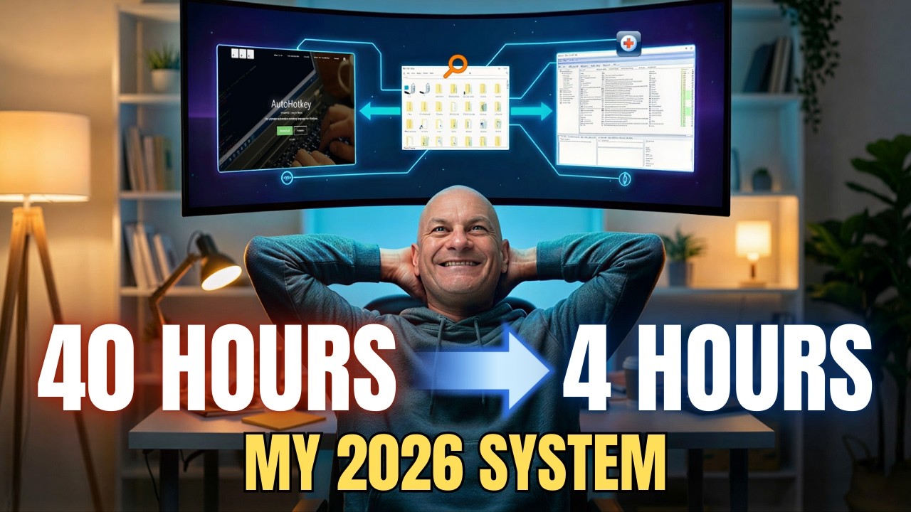 How I Automated My Entire Desktop for 2026 (Top 10 Tools)