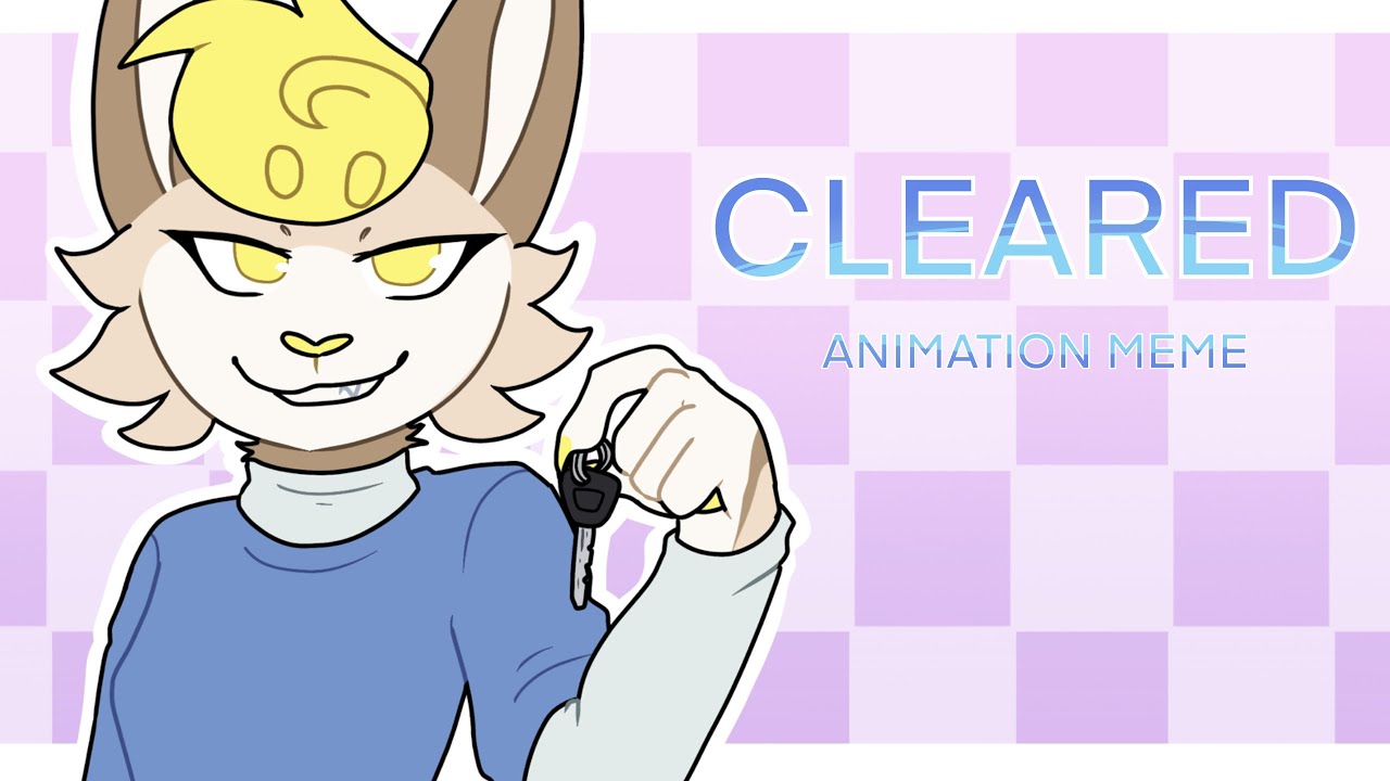 CLEARED // Animation meme // Procreate Dreams Test