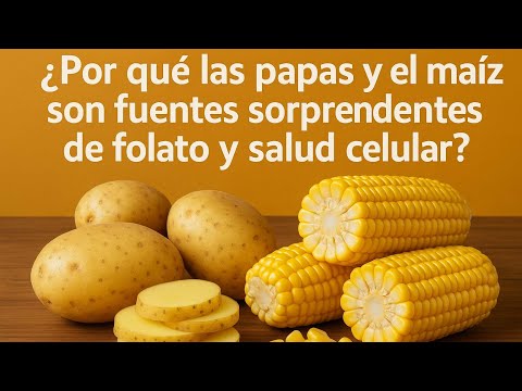 ¿Por qué las papas y el maíz son fuentes sorprendentes de folato y salud celular?
