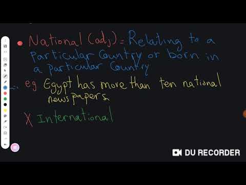 Word Study/Latin root word (--nat-)