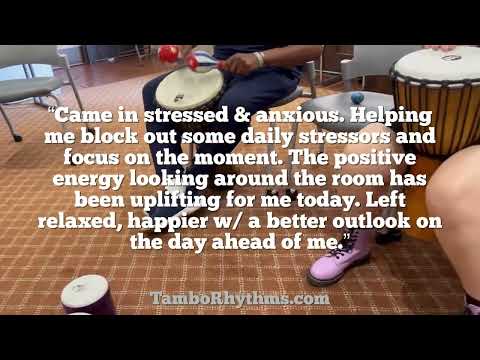 Expressive Therapeutic Rhythm Making 6/1/24