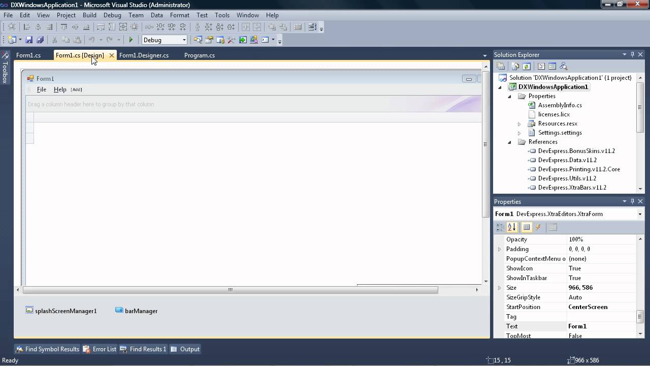 WinForms Splash Screen Manager - Getting Started