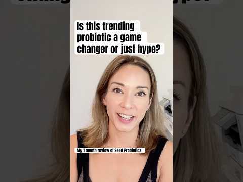 Seed Probiotics Review after 1 Month - gut health specialist #guthealth #notsponsored