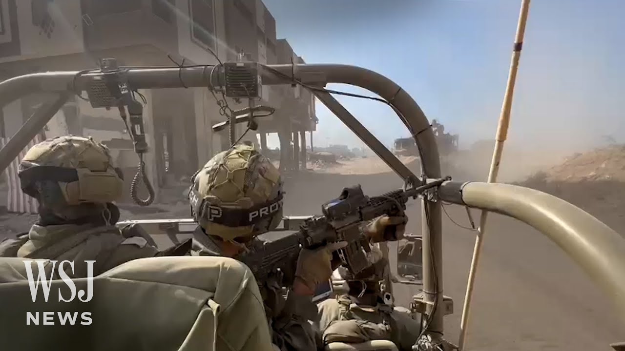 Israeli Military Says Gaza City Surrounded by Ground Troops | WSJ News