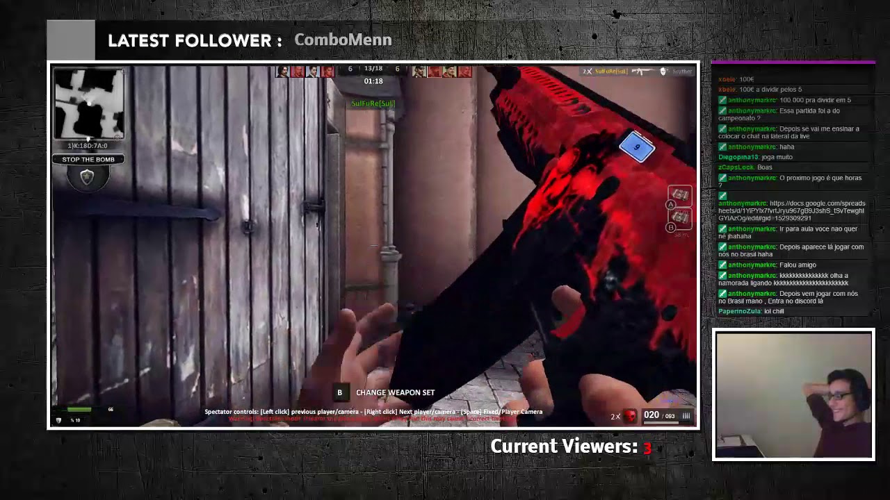 SuL activates Triggerbot during Sens stream