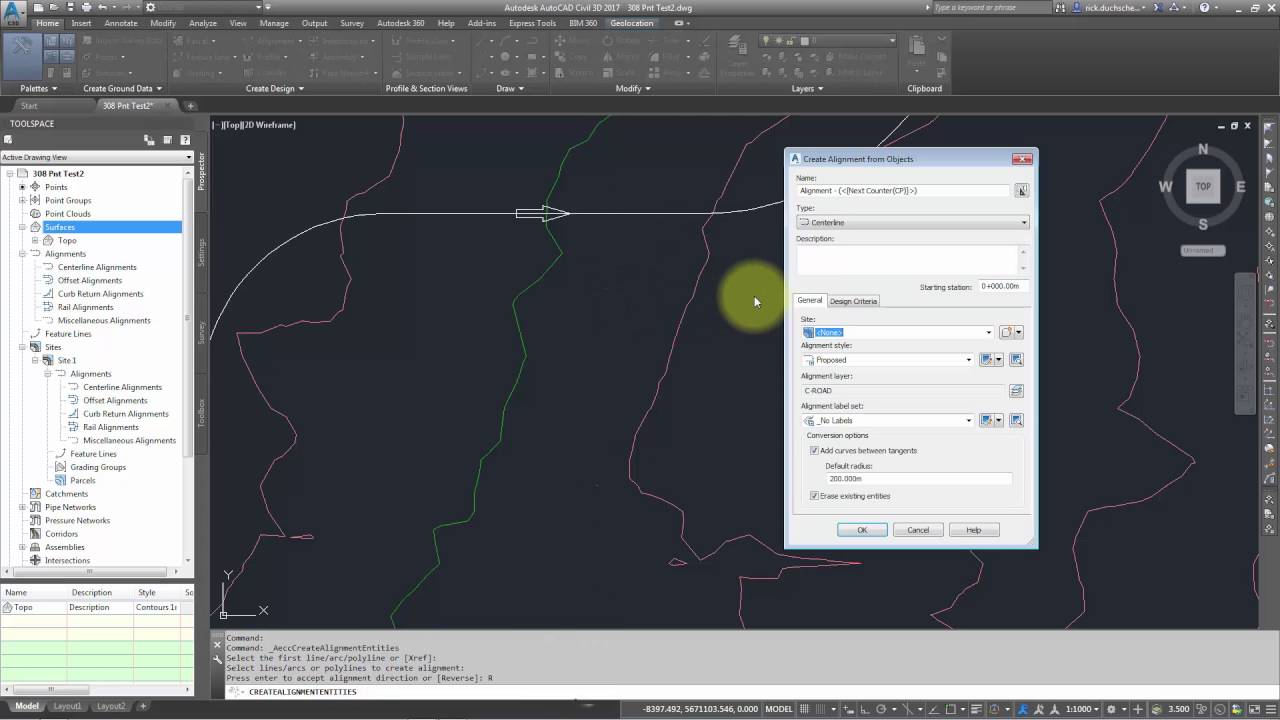 Alignments - Creating Alignments from Objects