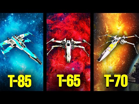 EVERY SINGLE X-Wing Starfighter Type/Variant Explained!