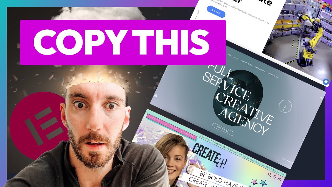 COPY These Website Hero Sections (Incredible Inspiration Built with Elementor)