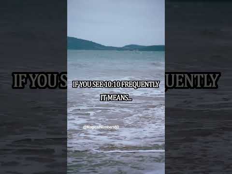 If You See 10:10 Frequently, It Means... #1010 meaning #spirituality #shorts