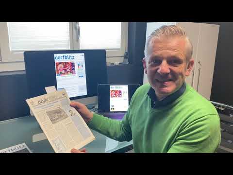 Rainer Maria Salzgeber über das neue Newsportal www.dorfblitz.ch