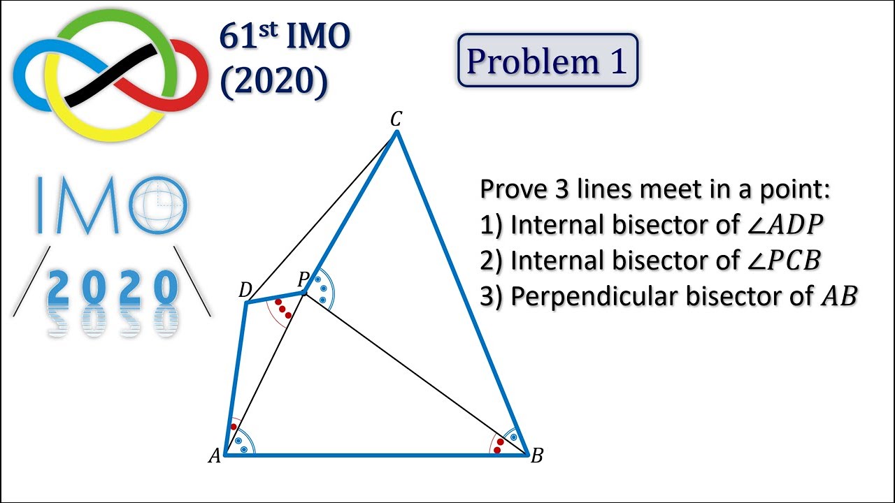 IMO 2020 Problem 1: High School Geometry Problem