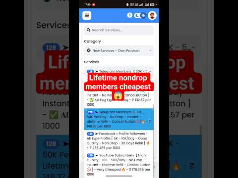 How to Buy Telegram Lifetime Non-Drop Members for Cheapest Price | Best SMM Panel 2025#smmpanelindia