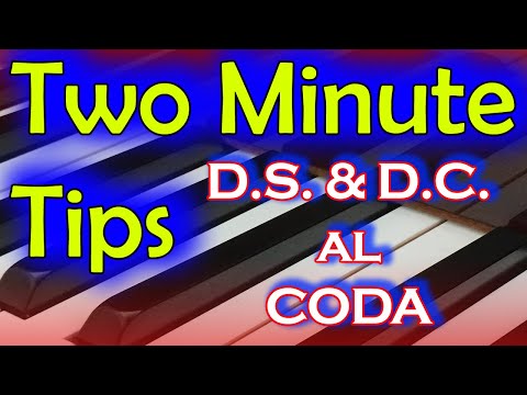 Two Minute Tip Tuesday - DS & DC al Codas