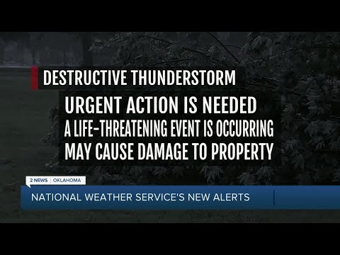 National Weather Service New Alerts