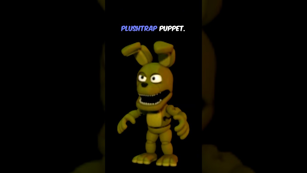 Let's Build a Plushtrap Puppet!  #fnaf #fivenightsatfreddys #tutorial