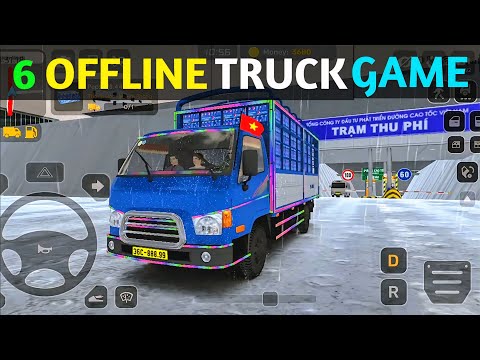 6 Offline Truck Games for Android ios| Best Offline Trucking Mobile Games| High Graphics