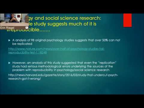 The Scientific Premise and Rigor and Reproducibility