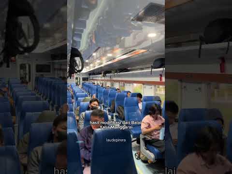 Nih nama-nama kereta ekonomi yang udah upgrade pakai ekonomi new generation #shorts #keretaapi