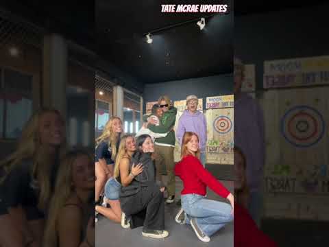 tate mcrae with the kid laroi, gracie abrams, addison ray & more at Break Room LA