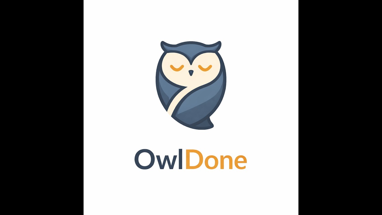 OwlDone quick tour