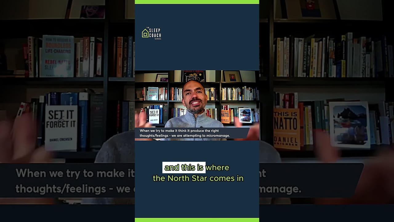 How Letting Go of Control Helps You Sleep Better | The North Star Mindset for Insomnia