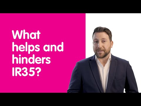 What helps and hinders IR35?