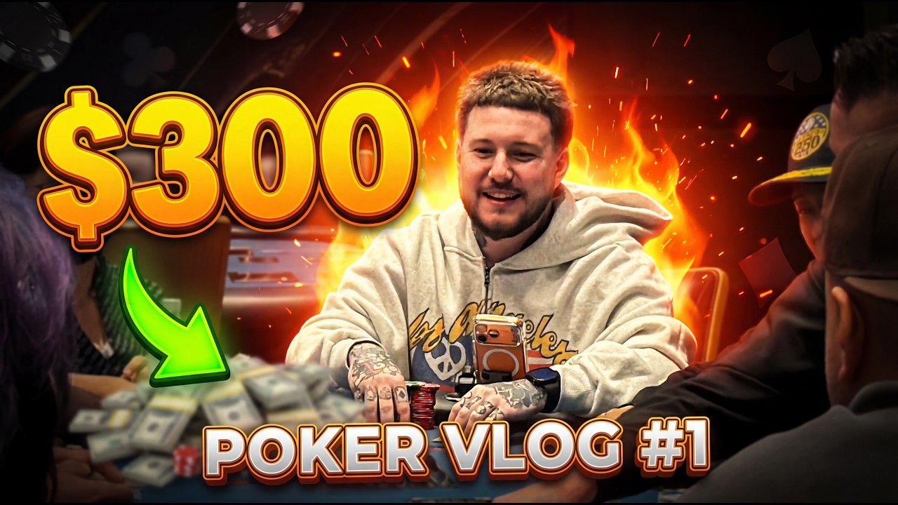 First Live Poker Session.... I got COOKED! 💀