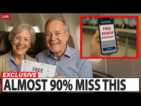 Expert Reveals #1 Airline Code for FREE Tickets and Perks for Seniors