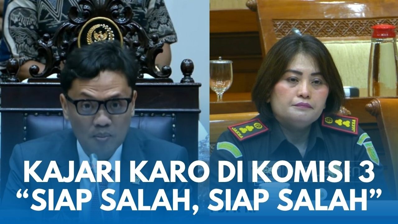 MOMEN KAJARI KARO Tak Berkutik di Komisi III DPR RI Ditunjukan Surat yang Dibuat Sendiri Kasus Amsal