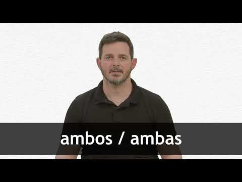 Traducción en inglés de “AMBOS” | Collins Diccionario español-inglés