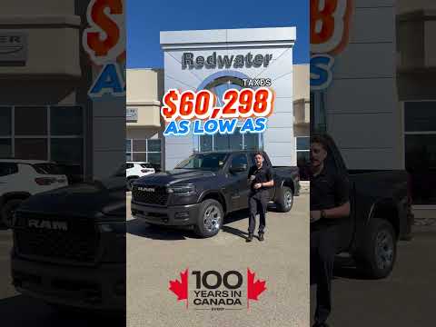 New 2025 RAM 1500 Big Horn Best Priced in Alberta with $14,992 Off at Redwater Dodge | Stock SR16449