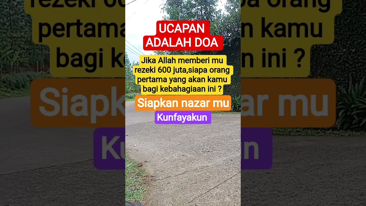 ucapan adalah doa #sholawat #motivation #quotes #motivasi