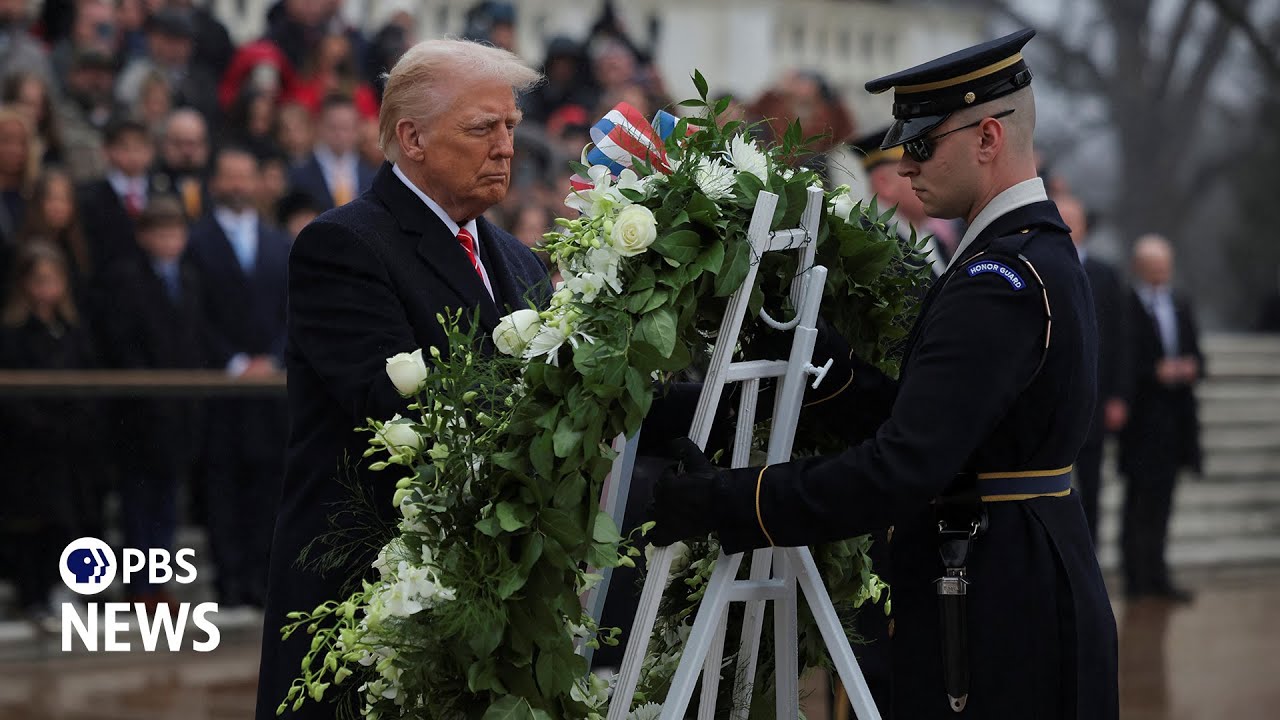 WATCH LIVE: Trump participates in Veterans Day wreath-laying ceremony at Arlington National Cemetery